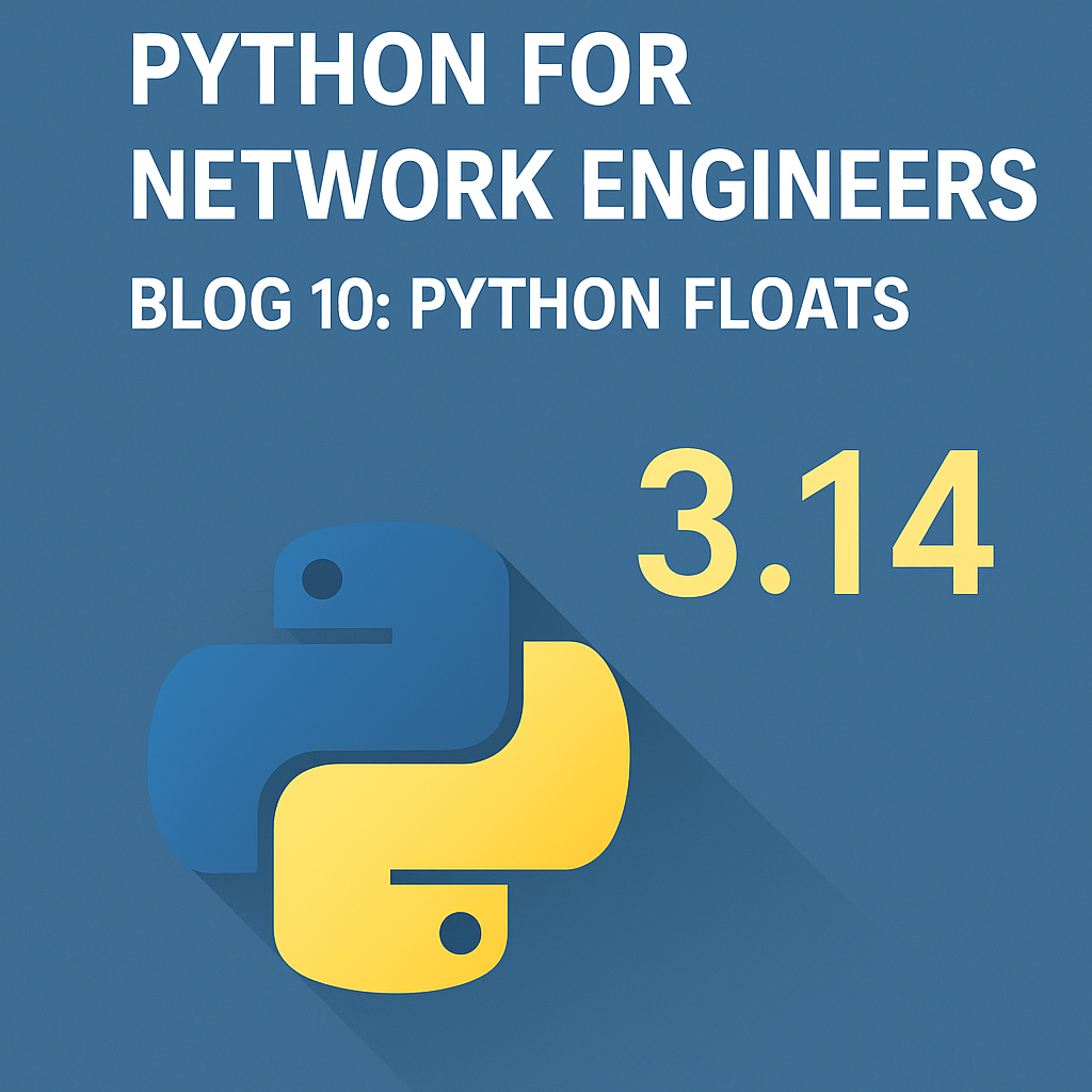 Python for Network Engineers Blog 10: Python Floats - RichardKilleen