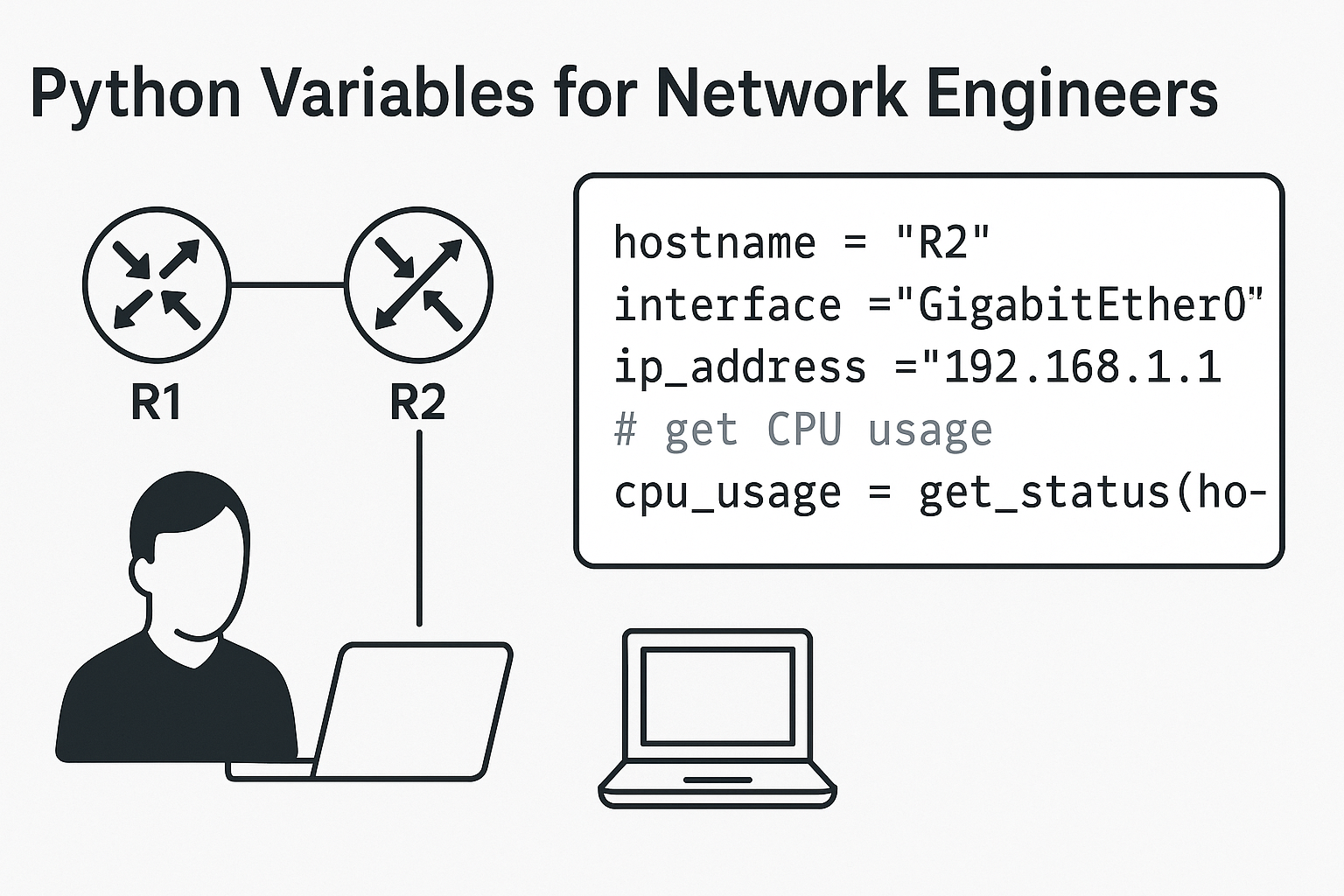 Python for Network Engineers Blog 7: Python Variables - RichardKilleen