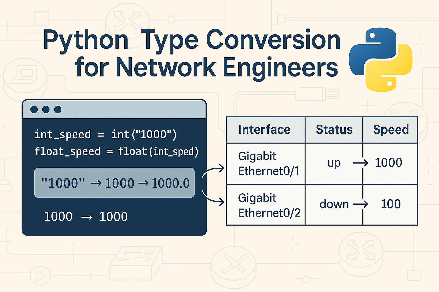Python for Network Engineers Blog 12: Python Type Conversion ...